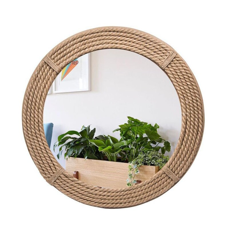 Rope Mirror - Etsy