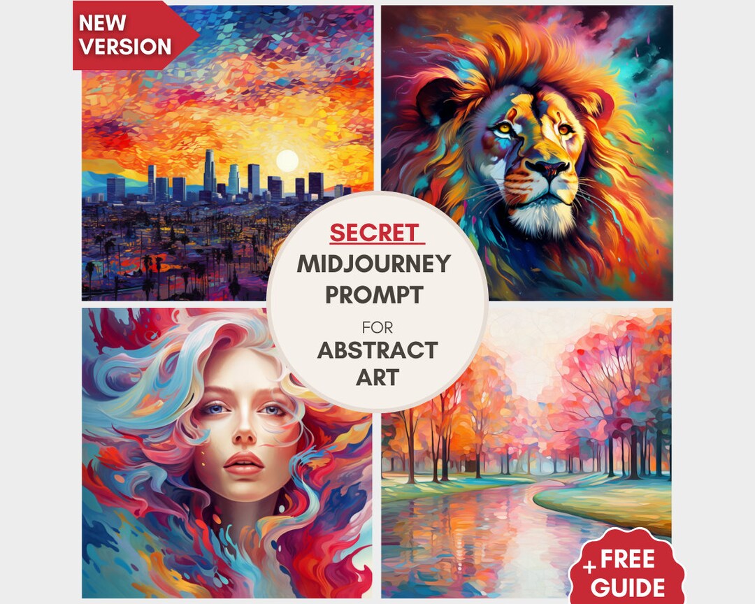 Professional Abstract Art Prompt, Midjourney Prompt, Abstract Art ...