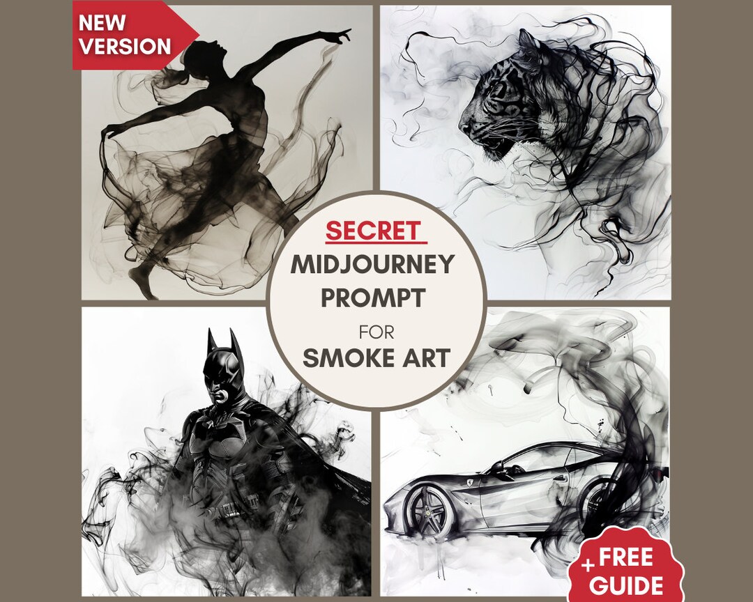 Midjourney Smoke Art Prompt, Creative Prompt, Artistic Prompt ...
