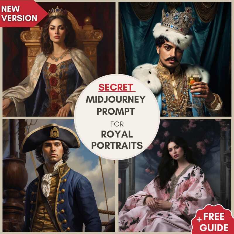 Royal Portrait - Etsy