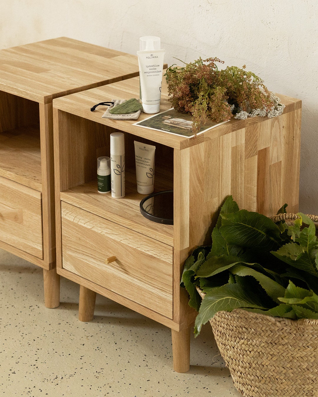 Oak Nightstand Tabb No. 1 - Etsy