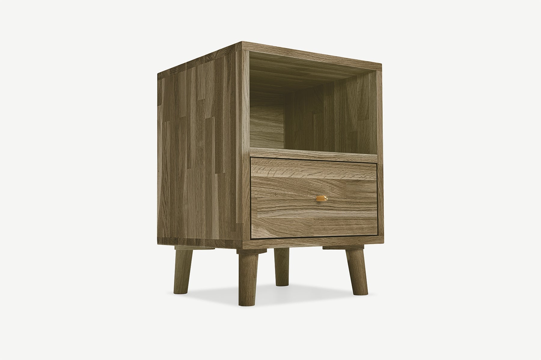 Oak Nightstand Tabb No. 1 - Etsy