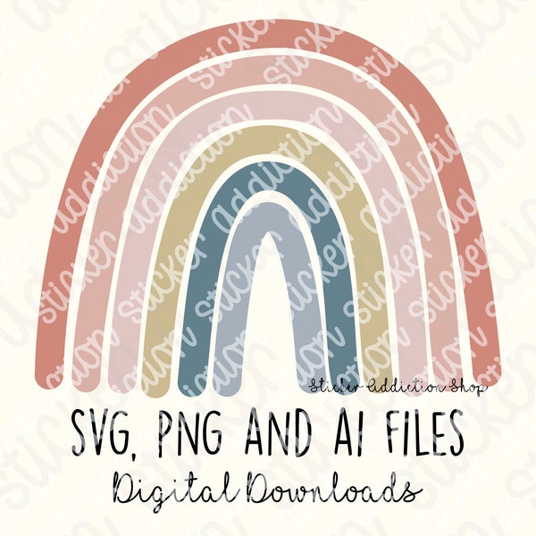 Monoline Animal Illustrations SVG and PNG Cut Files One Line Hand Drawn ...