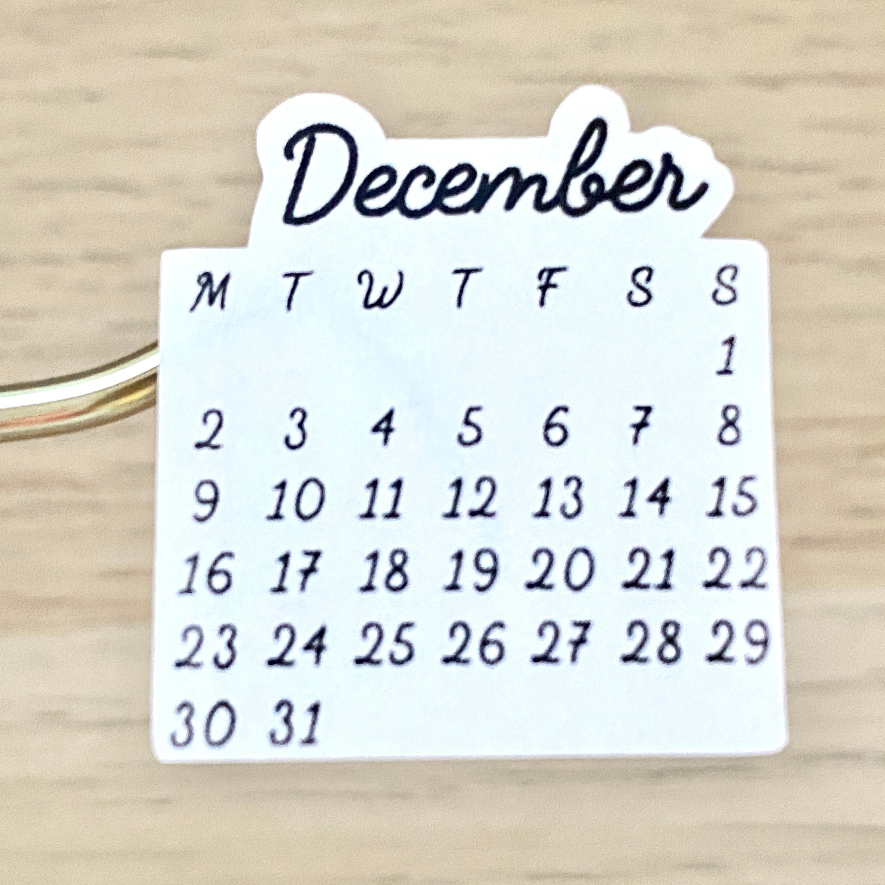 2024 Mini Calendar Sticker Sheet Bullet Journal BUJO - Etsy