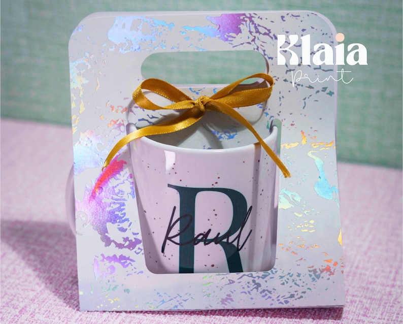 Molde para Caja sobre Tazas 11oz, Mug Box, caja para tazas, SVG PDF DXF ...