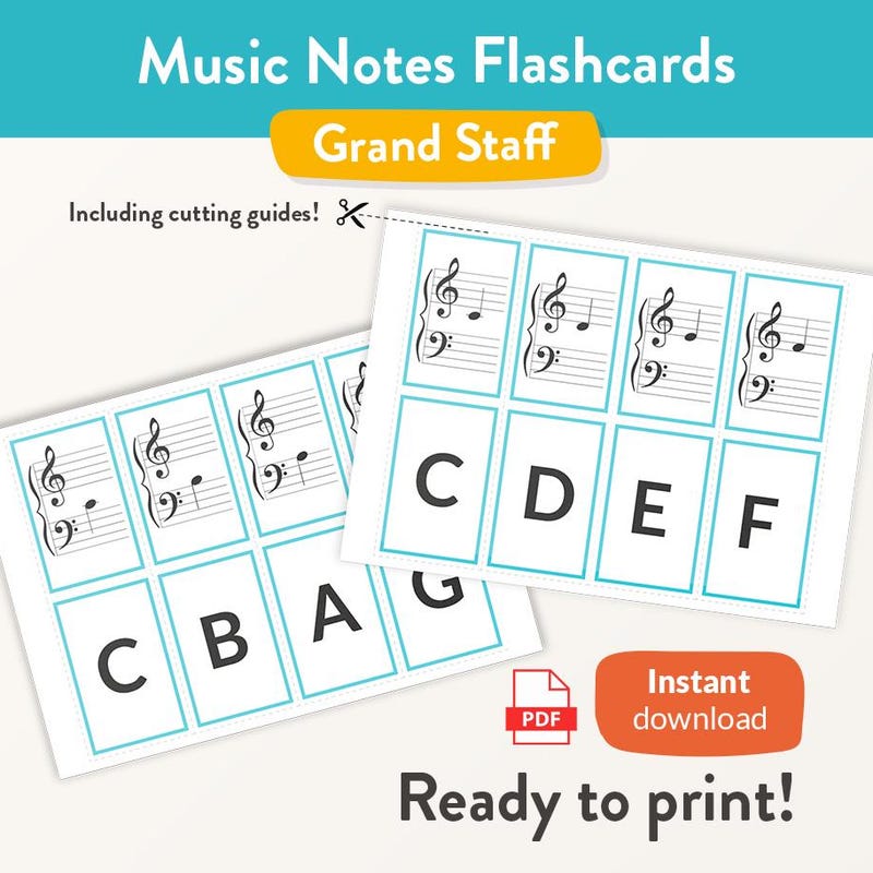 Musical Staff Svg - Etsy