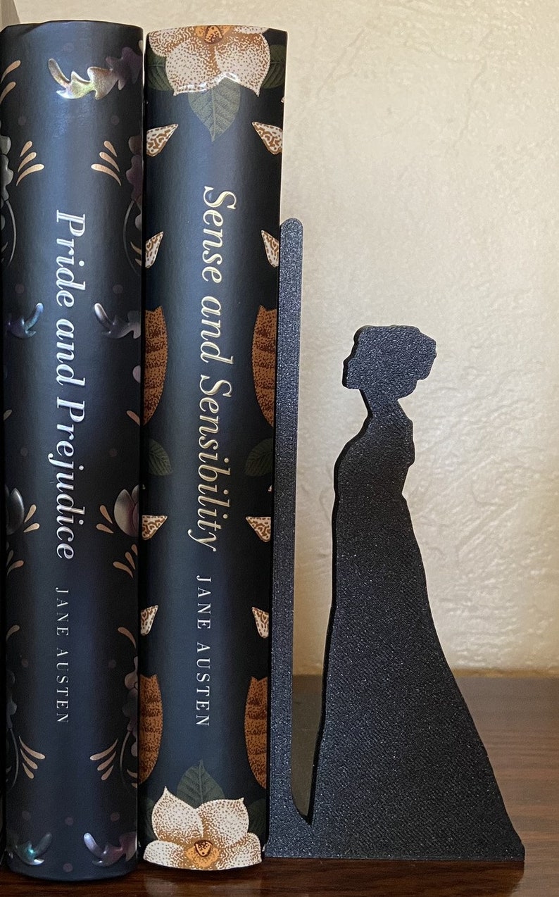Jane Austen Pride and Prejudice Bookends 3D Printed PLA - Etsy