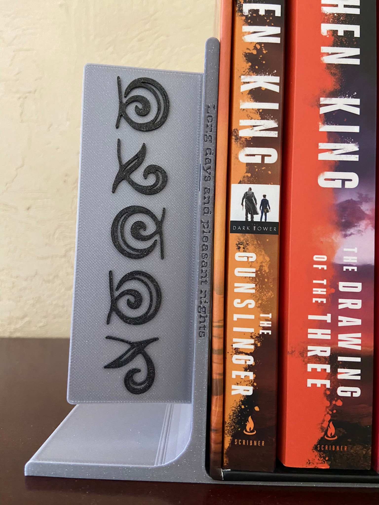Custom Dark Tower Stephen King Bookends 3D Printed Choose Your Design ...