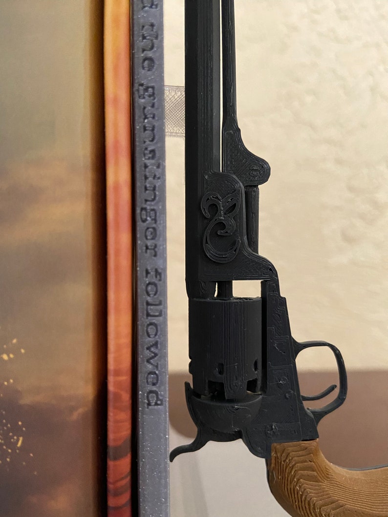 Dark Tower Stephen King Bookends Roland's Guns Sandalwood - Etsy