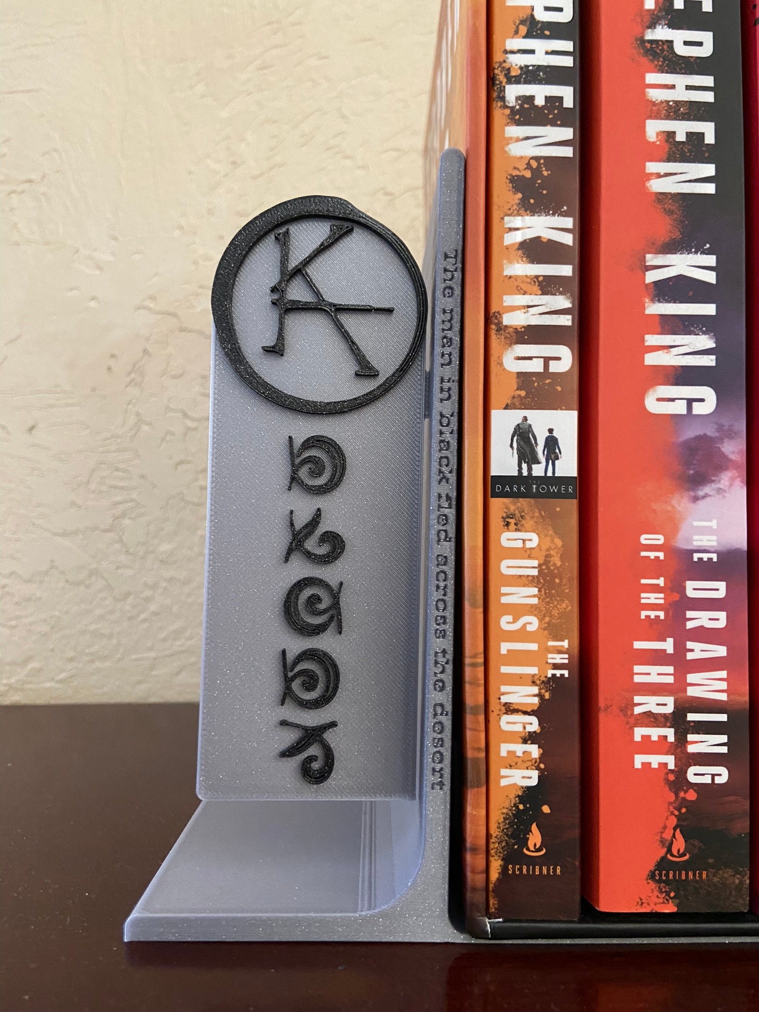 Pair of Custom Dark Tower Stephen King Bookends Choose Your Design 3D ...
