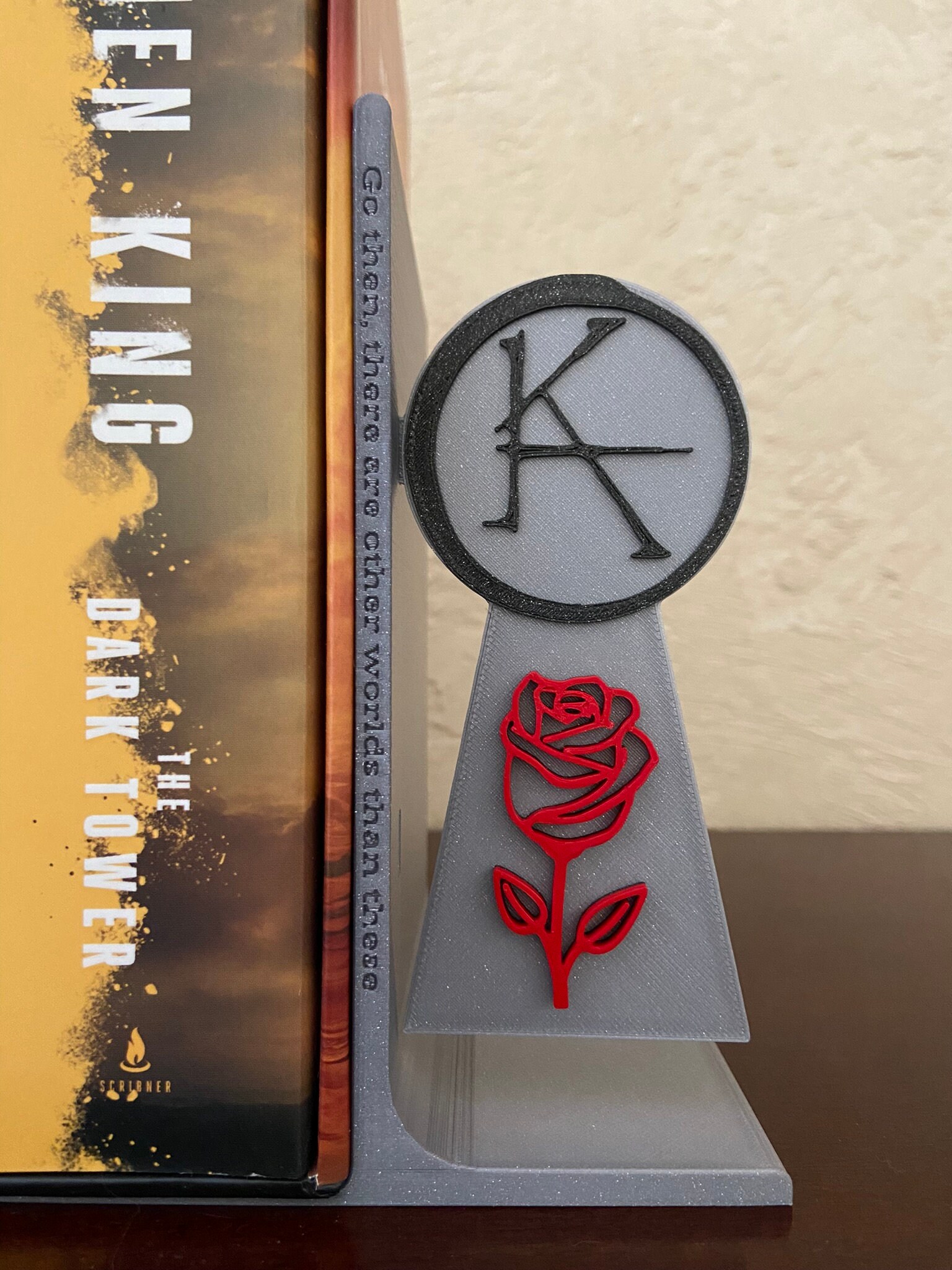 Custom Dark Tower Stephen King Bookends - Choose Your Design - Single ...