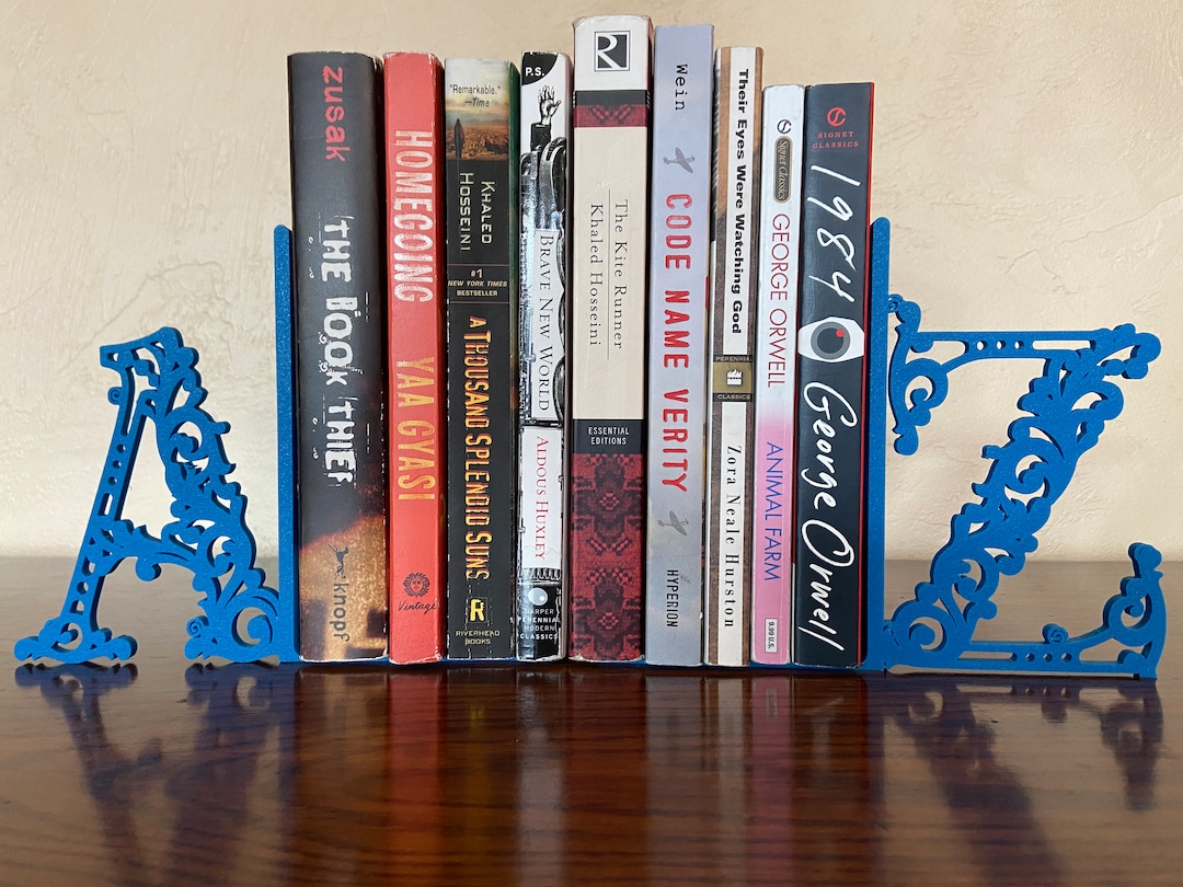 A to Z Bookends 3D Printed PLA - Etsy
