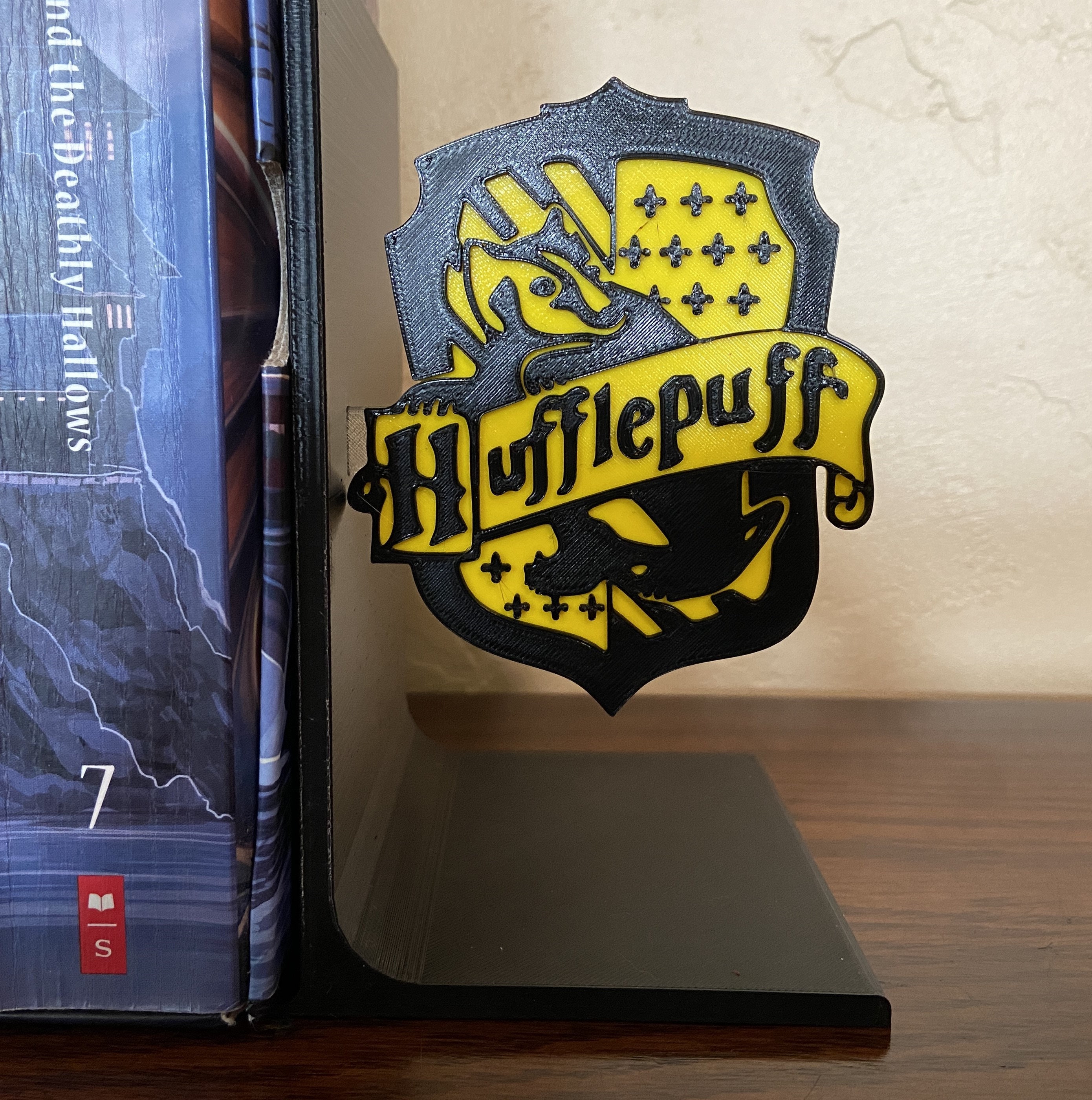 Custom Pair of Harry Potter Bookends Choose Your House 3D Printed PLA ...