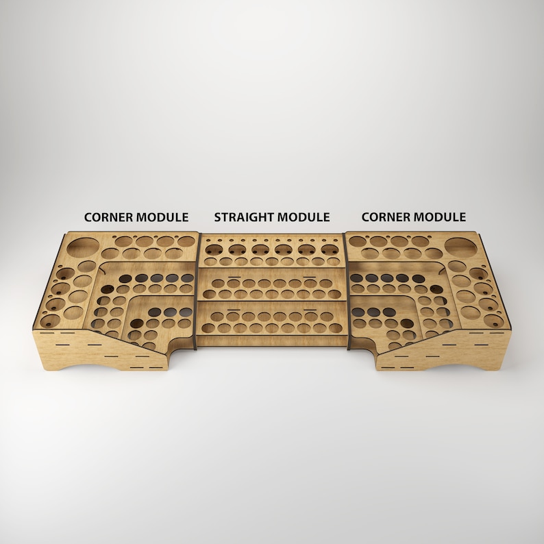 Modular Paint Workstation Bundle for Vallejo, Army Painter Colors ...