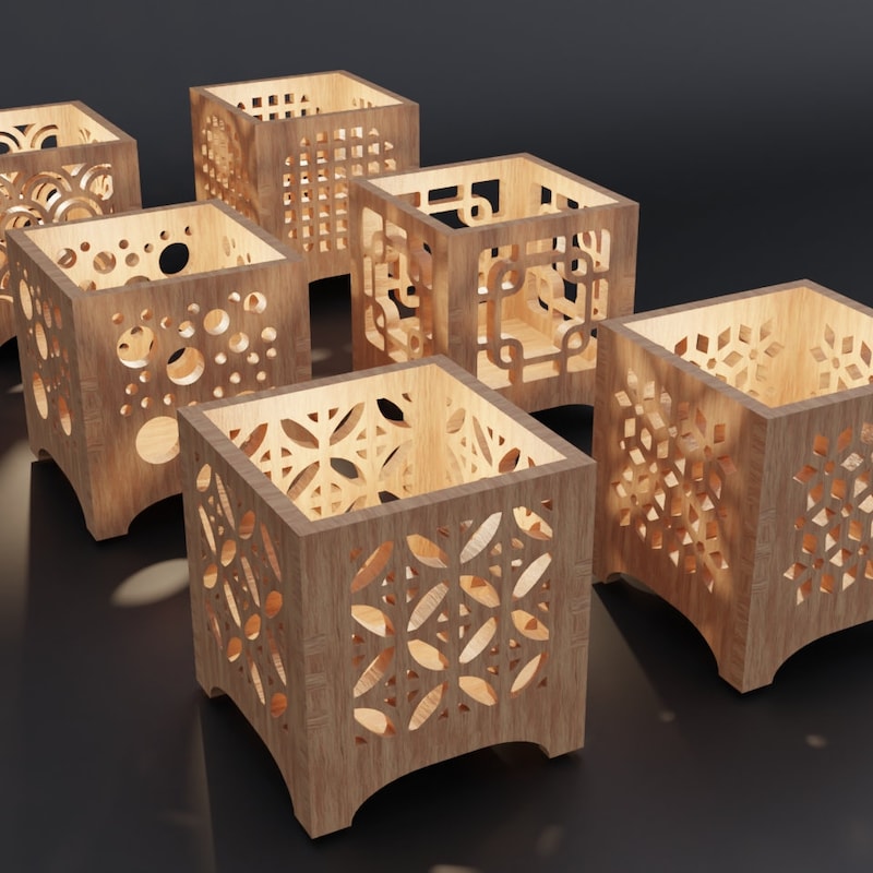 Light Design Laser Cut Files - Etsy