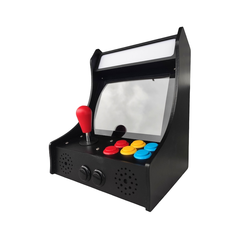 Arcade Cabinet Plans SVG Retropie | Raspbery Pi Mini Bartop Game ...