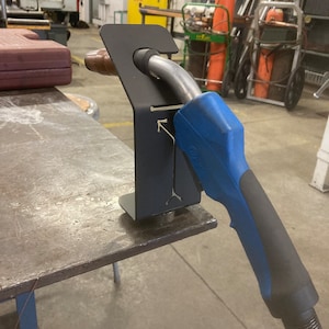 MIG Welding Gun Holder DXF File Project by Antler Anchors™ - Etsy