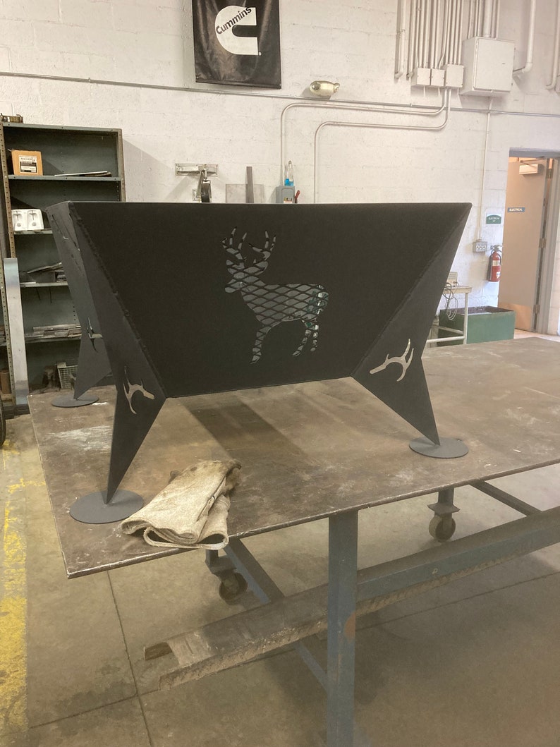 Deer Themed Fire Pit, DXF File, for CNC Plasma, LASER, Waterjet - Etsy
