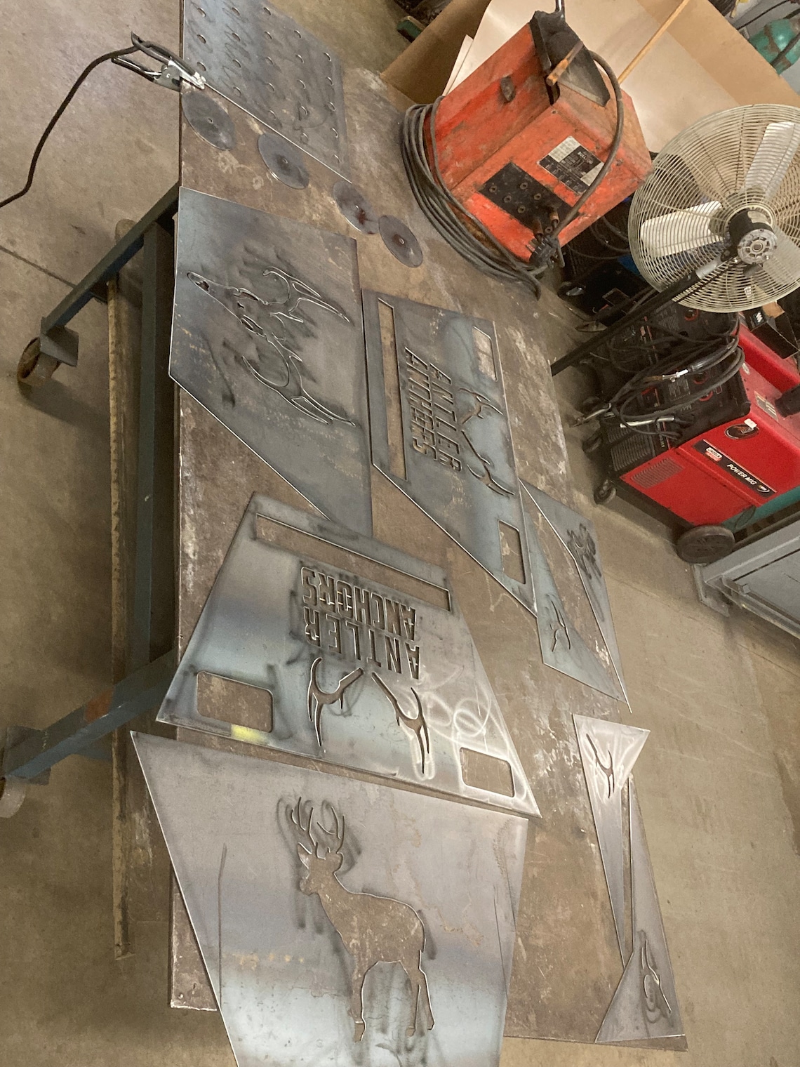 Deer Themed Fire Pit, DXF File, for CNC Plasma, LASER, Waterjet - Etsy