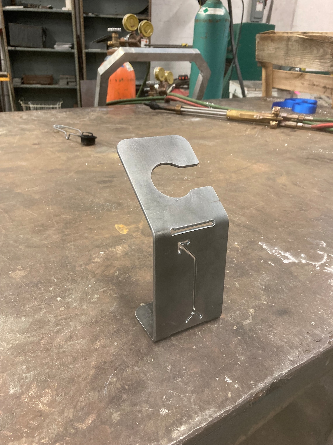 MIG Welding Gun Holder DXF File Project by Antler Anchors™ - Etsy