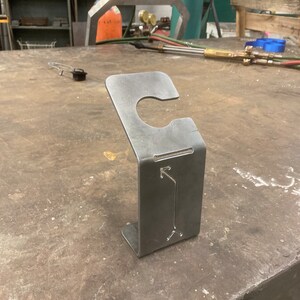 MIG Welding Gun Holder DXF File Project by Antler Anchors™ - Etsy