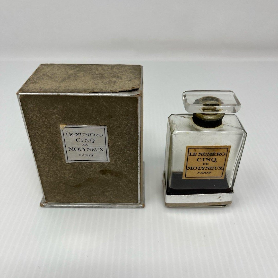 Le NUMERO CINQ De Molyneux Paris Antique Pure Perfume & Original Box ...
