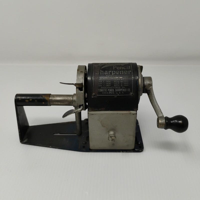 Antique Pencil Sharpener - Etsy