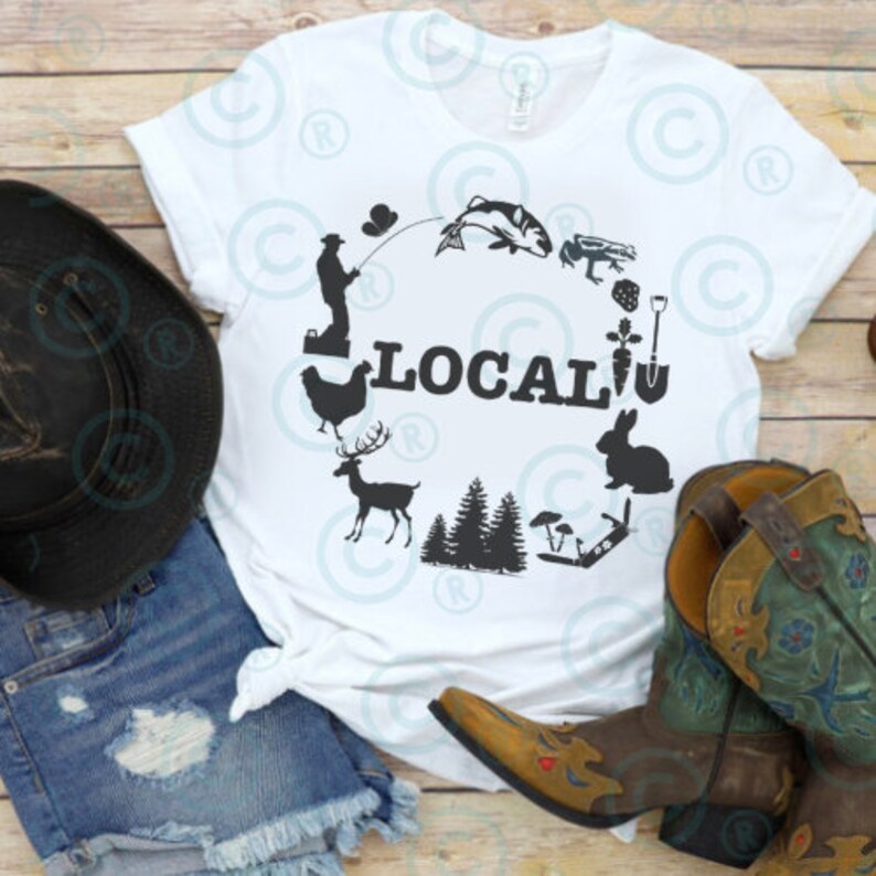 Local SVG File Vector Vinyl Cutouts Laser Engraving Cricut - Etsy