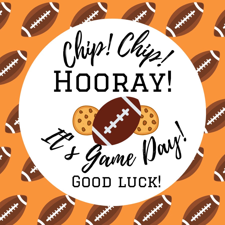 Football Game Day Tag - Etsy