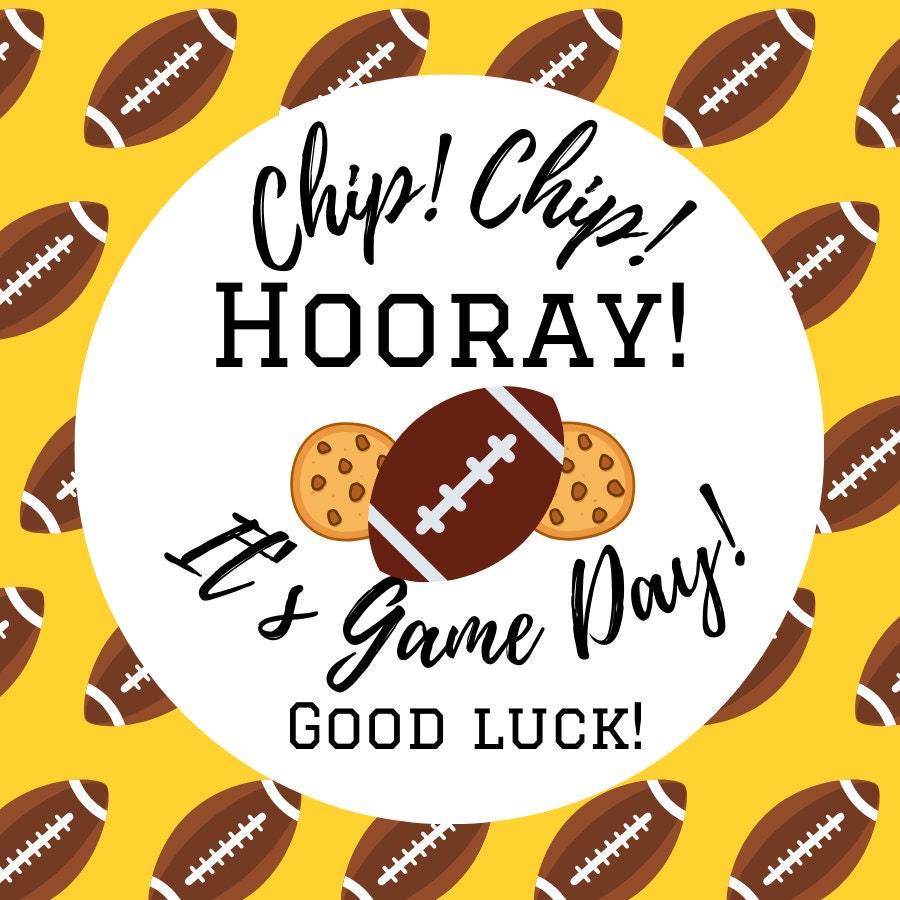 Football Game Day Tag - Etsy