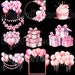 Pink Birthday Clipart Baby Bundle Watercolor Clipart Baby Girl Clipart ...