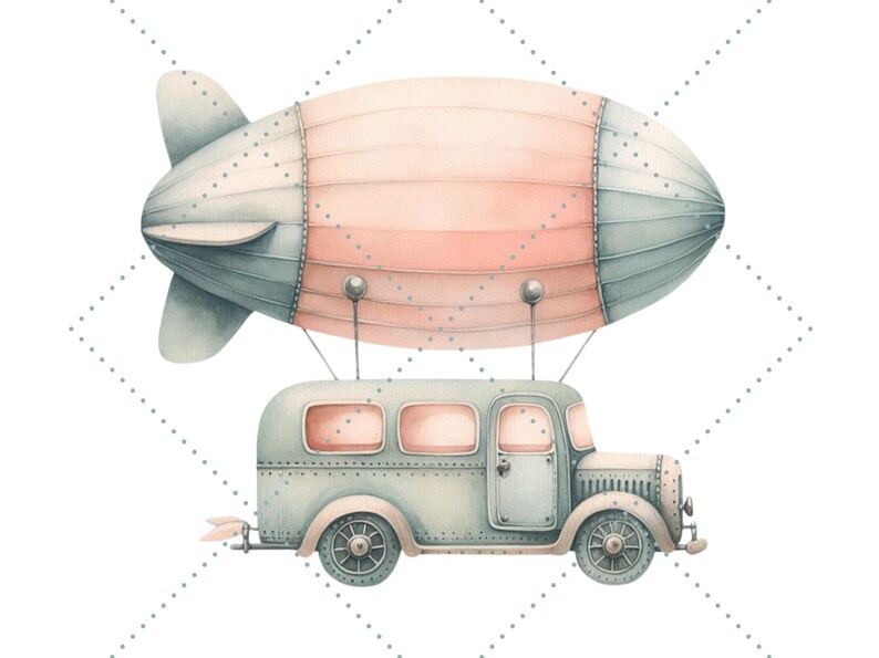 Types of Transport Clipart Bundle | Watercolor Transportation | 55 ...