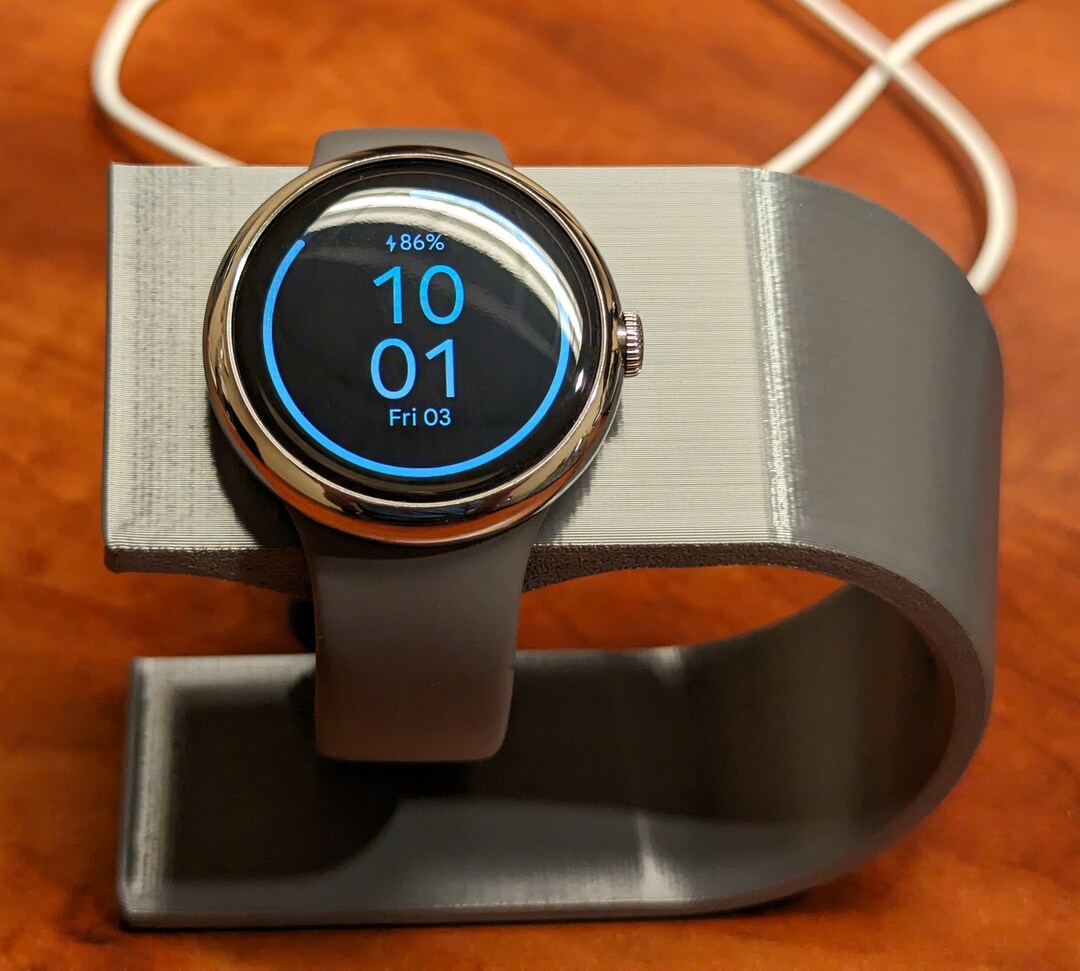 Pixel Watch Charging Stand (2022 Model) W/ Cable Management (3D Printed ...