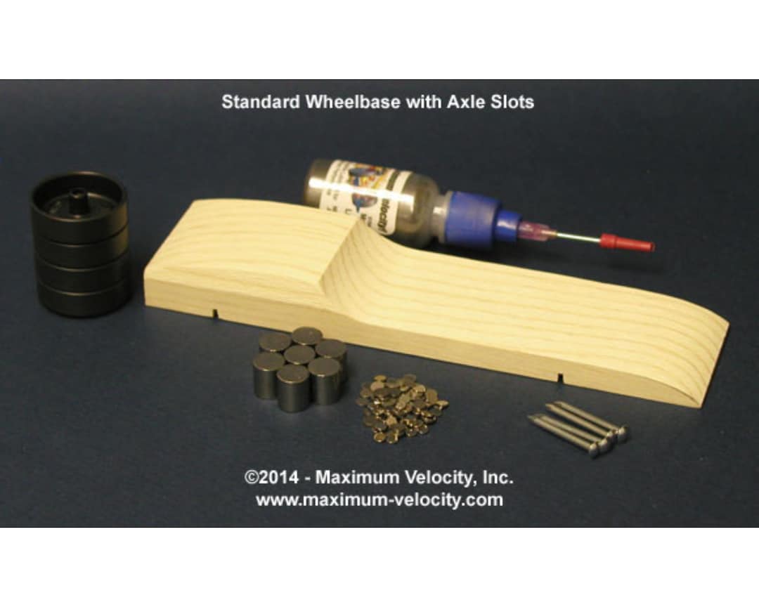 Pre-cut Jaguar Bundle Pinewood Derby Car Includes Body, Weight, Wheels ...