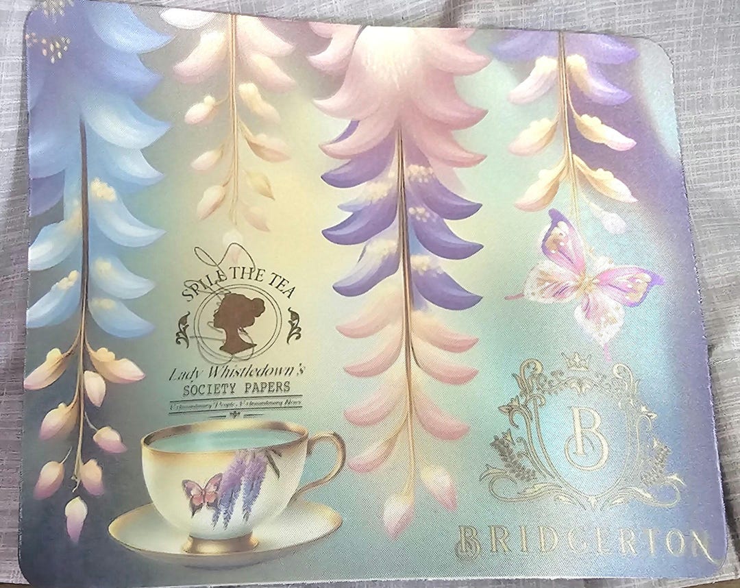 Bridgerton-lady Whistledown Mousepad - Etsy