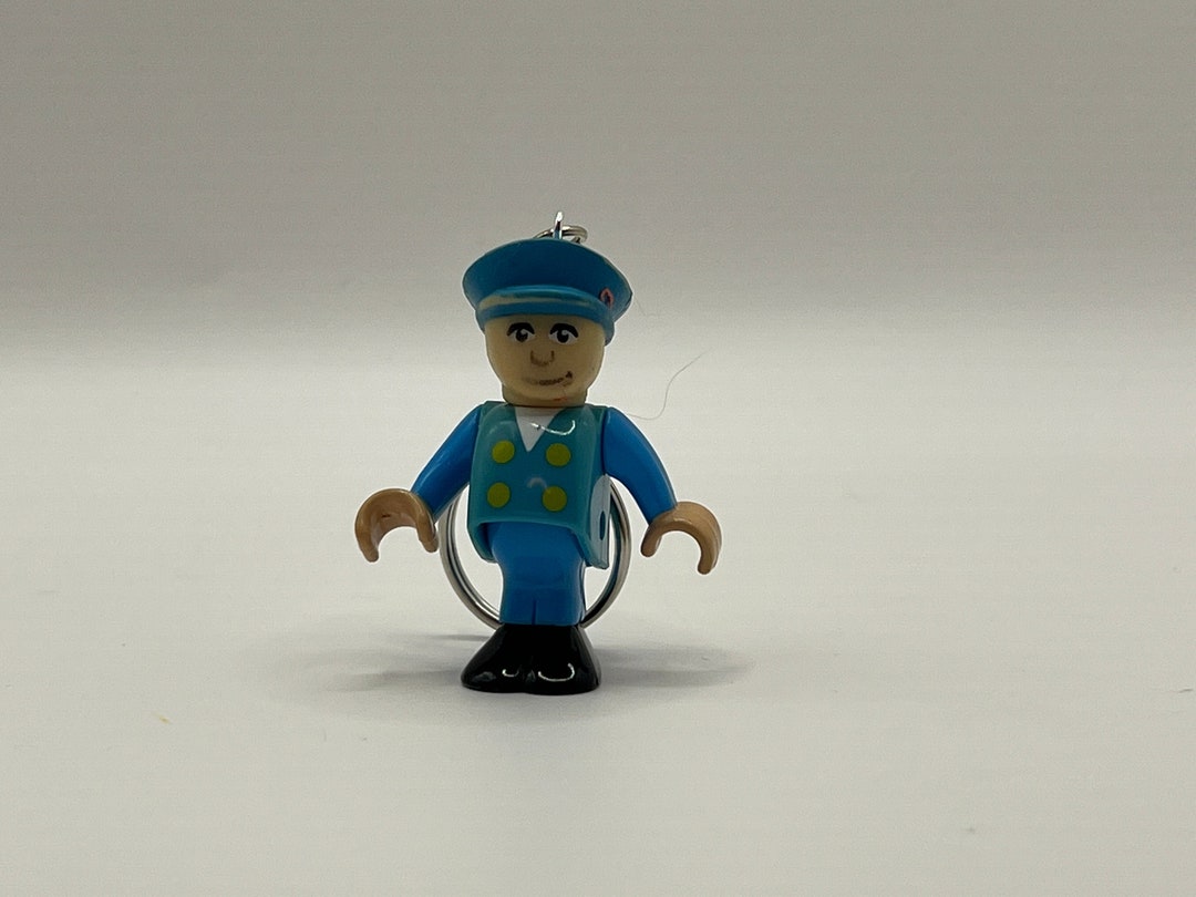Keychain Police Officer, Brio People posable - Etsy