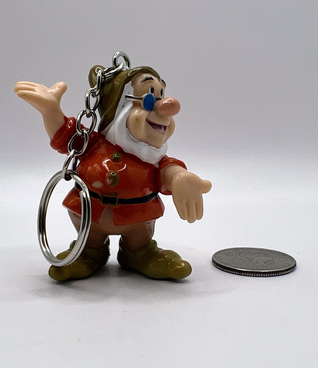 Doc Dwarf From Snow White Keychain Ta Da - Etsy