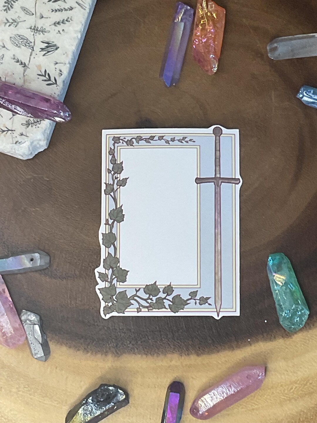 Sword & Ivy Vinyl Labels: Romantasy RPG Stickers (pack of 18) - Etsy