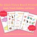 Older Adult Vision Board Template, Vision Board Images, Printable Words ...