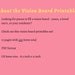 Older Adult Vision Board Template, Vision Board Images, Printable Words ...