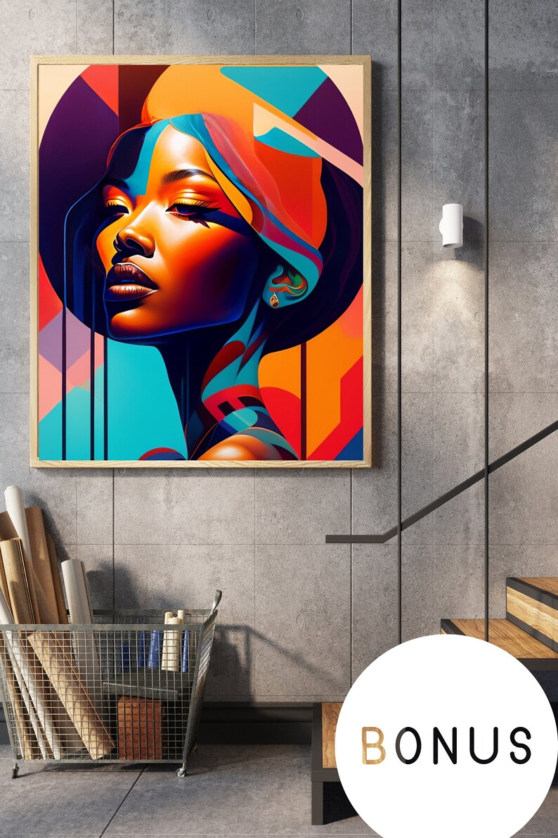 Mid Century Modern Wall Art Gallery Curated Set of 10 Maximalist ...