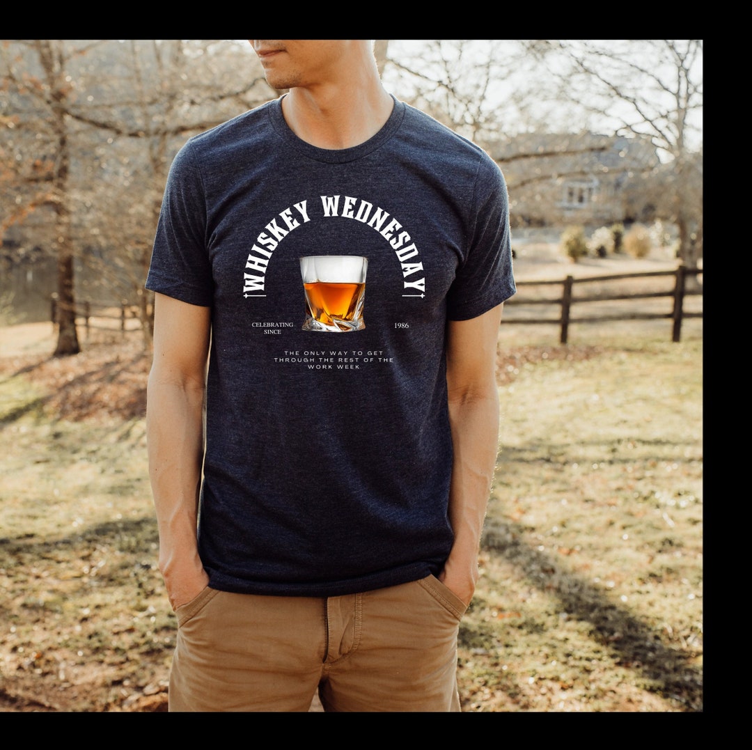 Whiskey Wednesday Classic Cotton T-shirt - Etsy