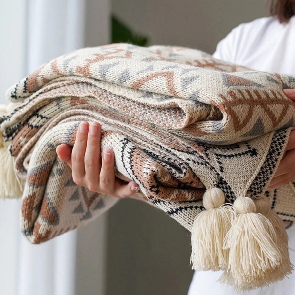 Bohemian Throw - Etsy UK