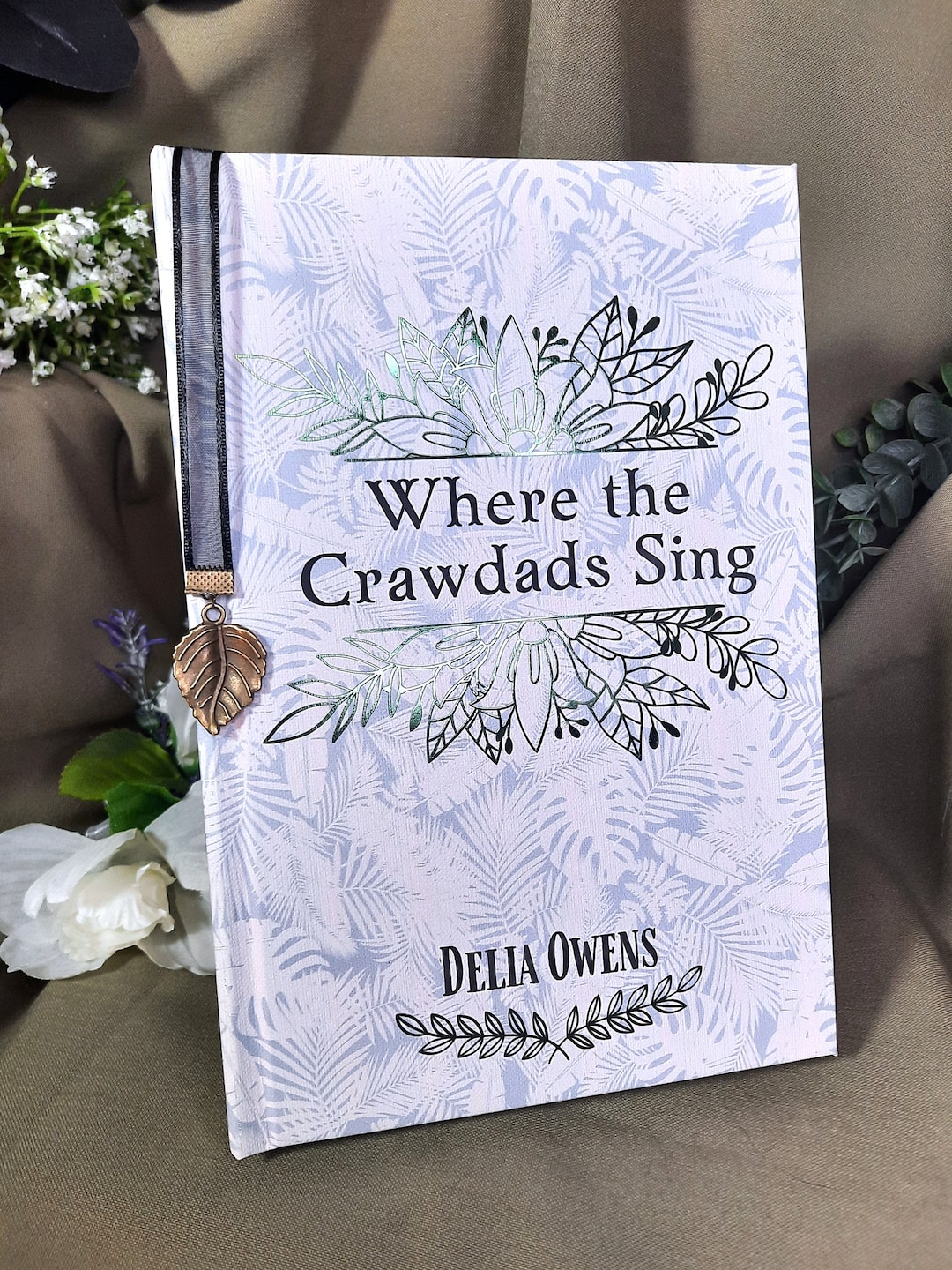 Where the Crawdads Sing Delia Owens Rebound Book, Hand Made Custom ...