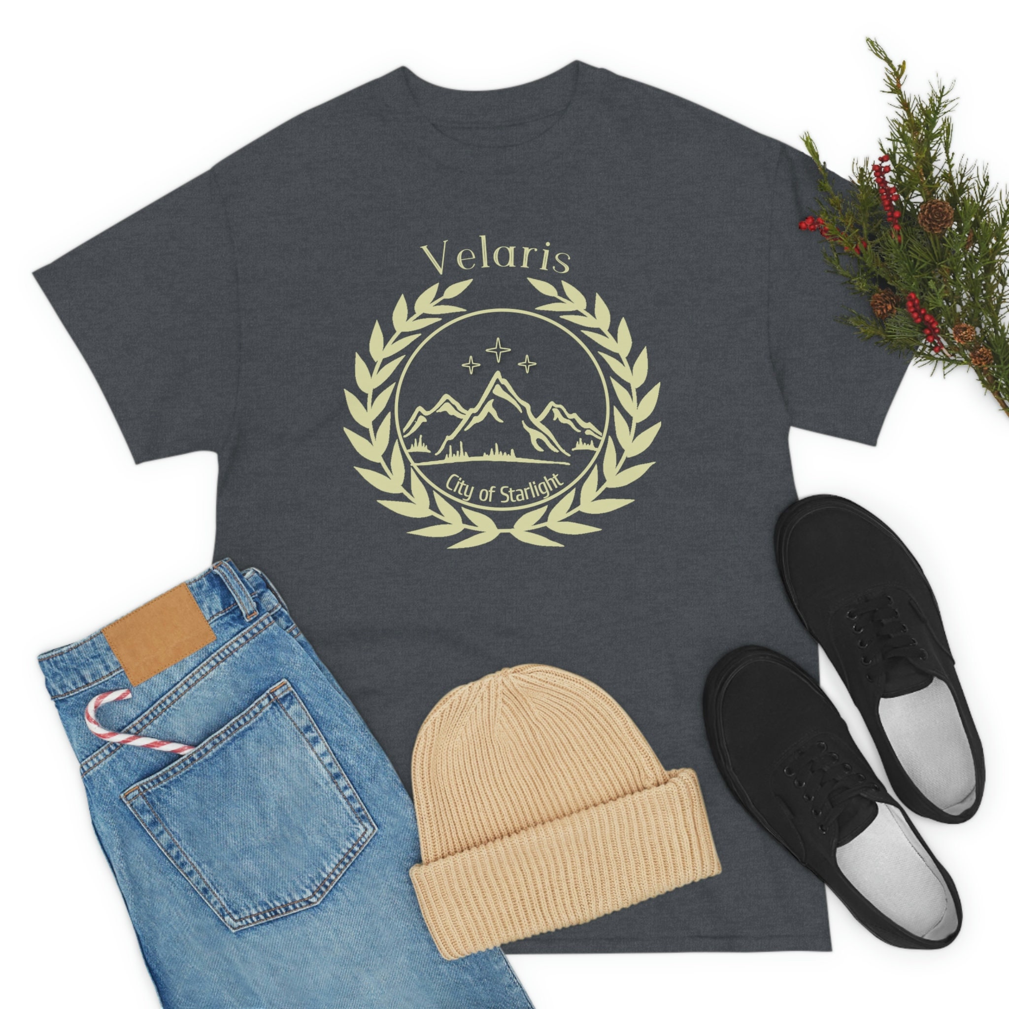 Dark Velaris T-shirt, ACOTAR, ACOMAF, ACOWAR, the Night Court, Smj ...