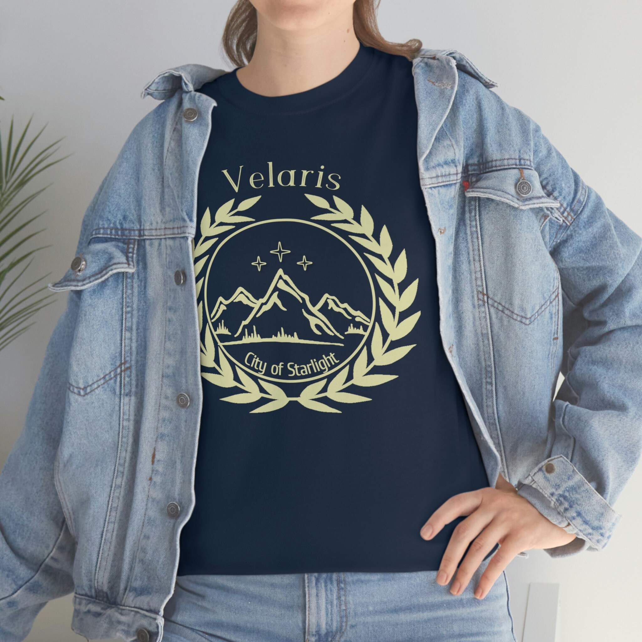 Dark Velaris T-shirt, ACOTAR, ACOMAF, ACOWAR, the Night Court, Smj ...