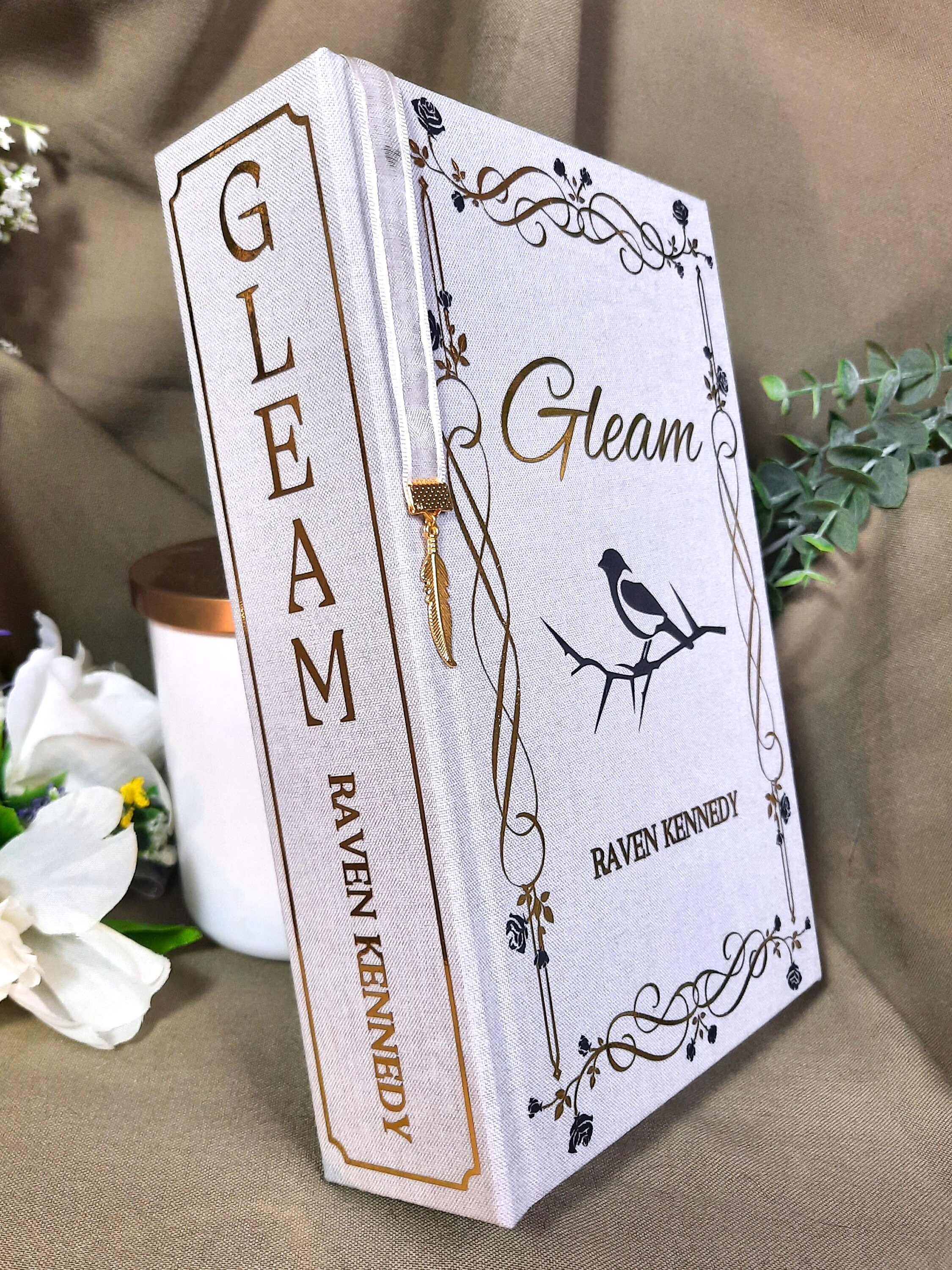 Gleam Plated Prisoner Raven Kennedy Rebound Book, Hand Made Custom ... Gleam Plated Prisoner Raven Kennedy Rebound Book, Hand Made Custom ...