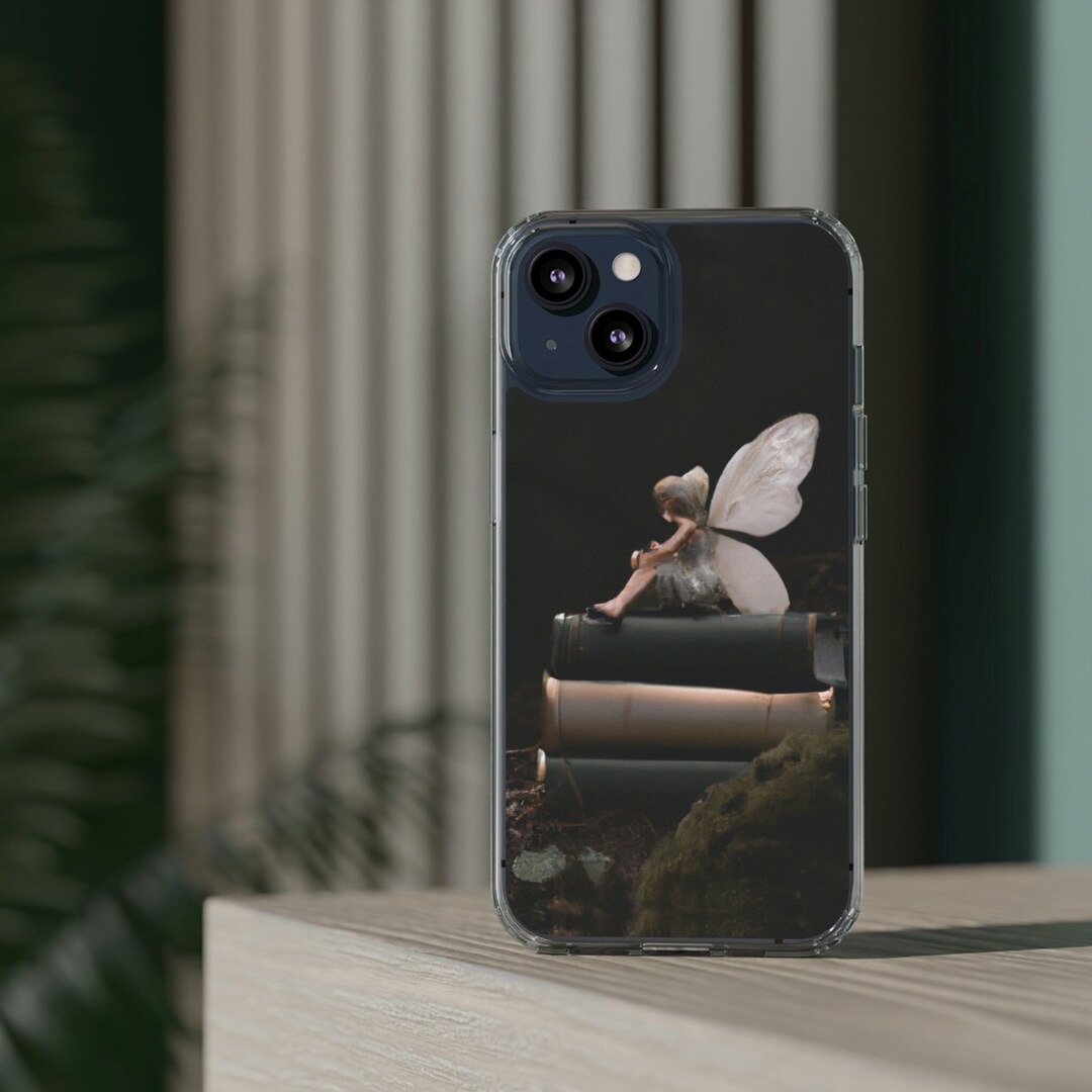 Bookworm Fairy Fae Fantasy Phone Case, Book Nature Themed Cover for ...