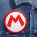 Mario Button, Gamer Pin, Backpack Decoration, Mario Theme Badge ...