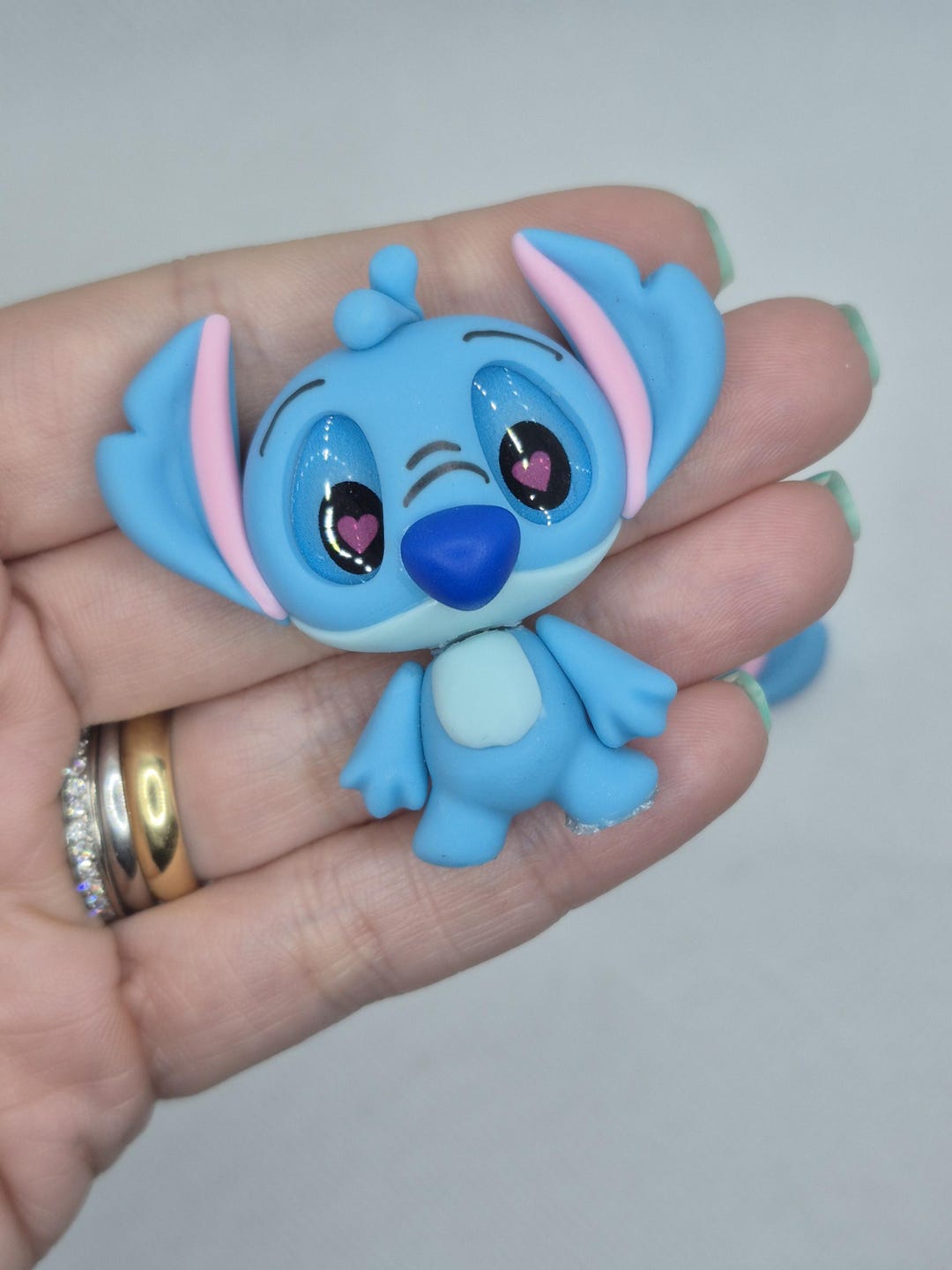 Handmade Stitch Inspired Clay Figure - Non-toxic Cold Porcelain - Etsy